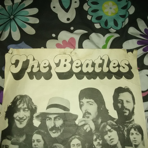 Accents | Beatles Vintage Fan Poster | Poshmark